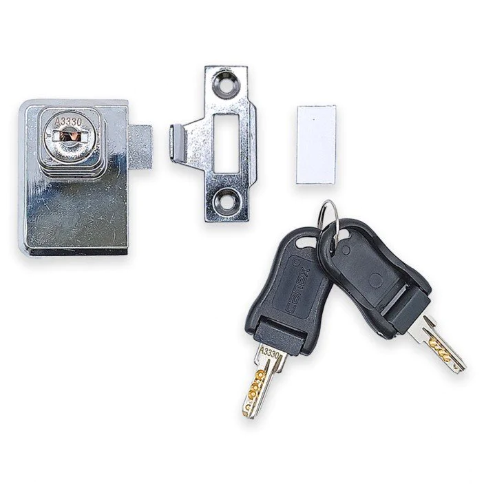 Double glass lock 08L.111.02 - 8. Drawer and glass locks Lotos Tr