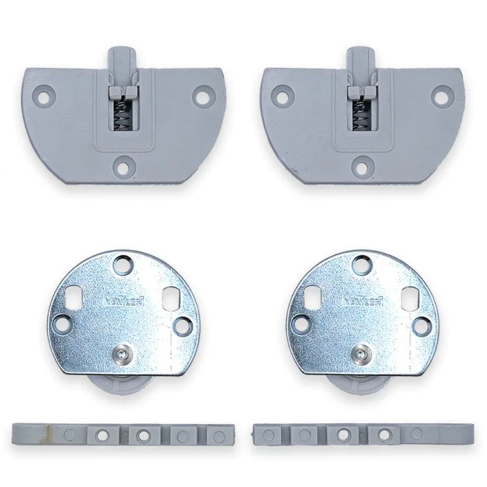 Sliding door mechanism kit with bottom guide (interior doors) 22L