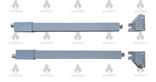Railing for Ivento slim drawer box H-88mm, Gray 06L.605.30S-354S-