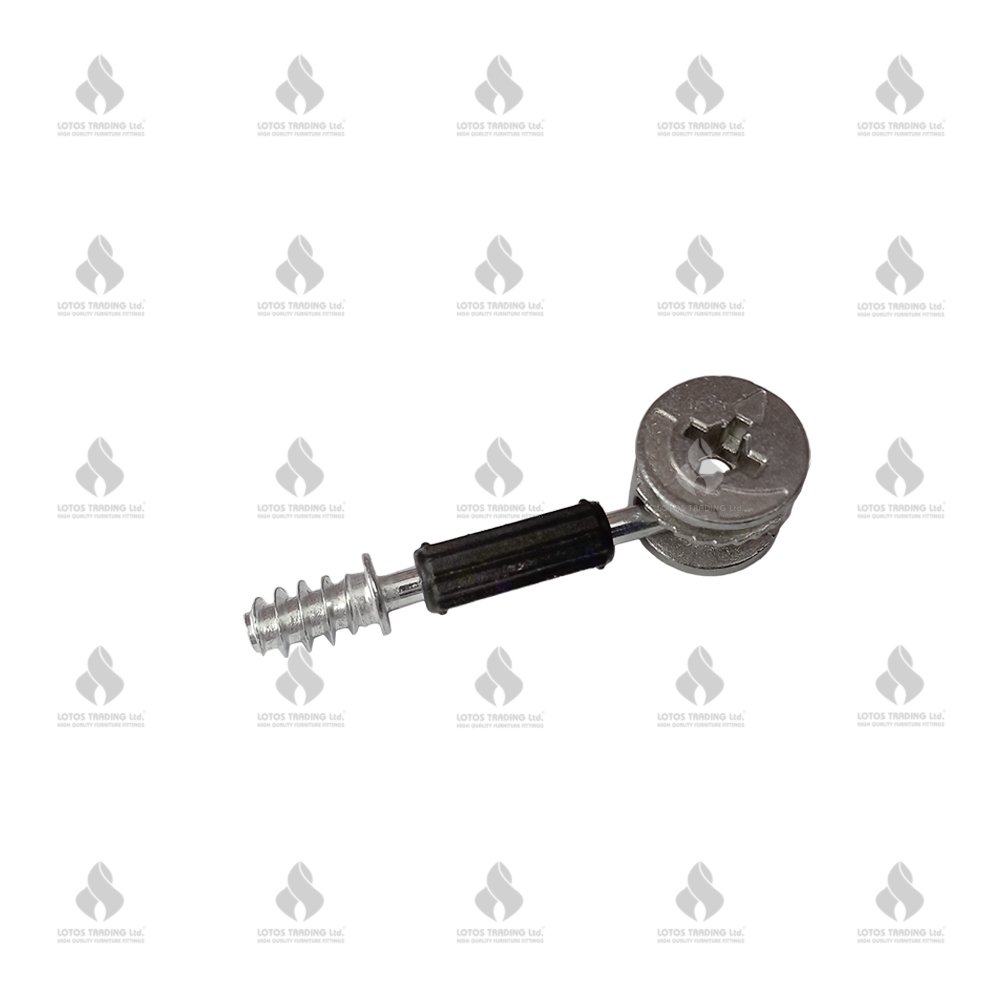 Minifix set direct confirmat screw assembly with head for 16 mm.