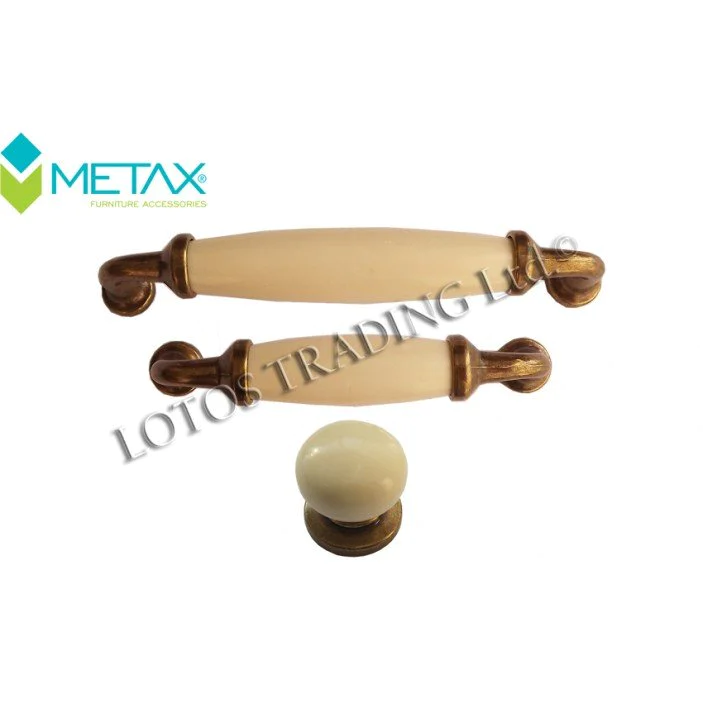 Аntique copper + Cream handle 2010 pvc/metal 13.2010.00-128.09