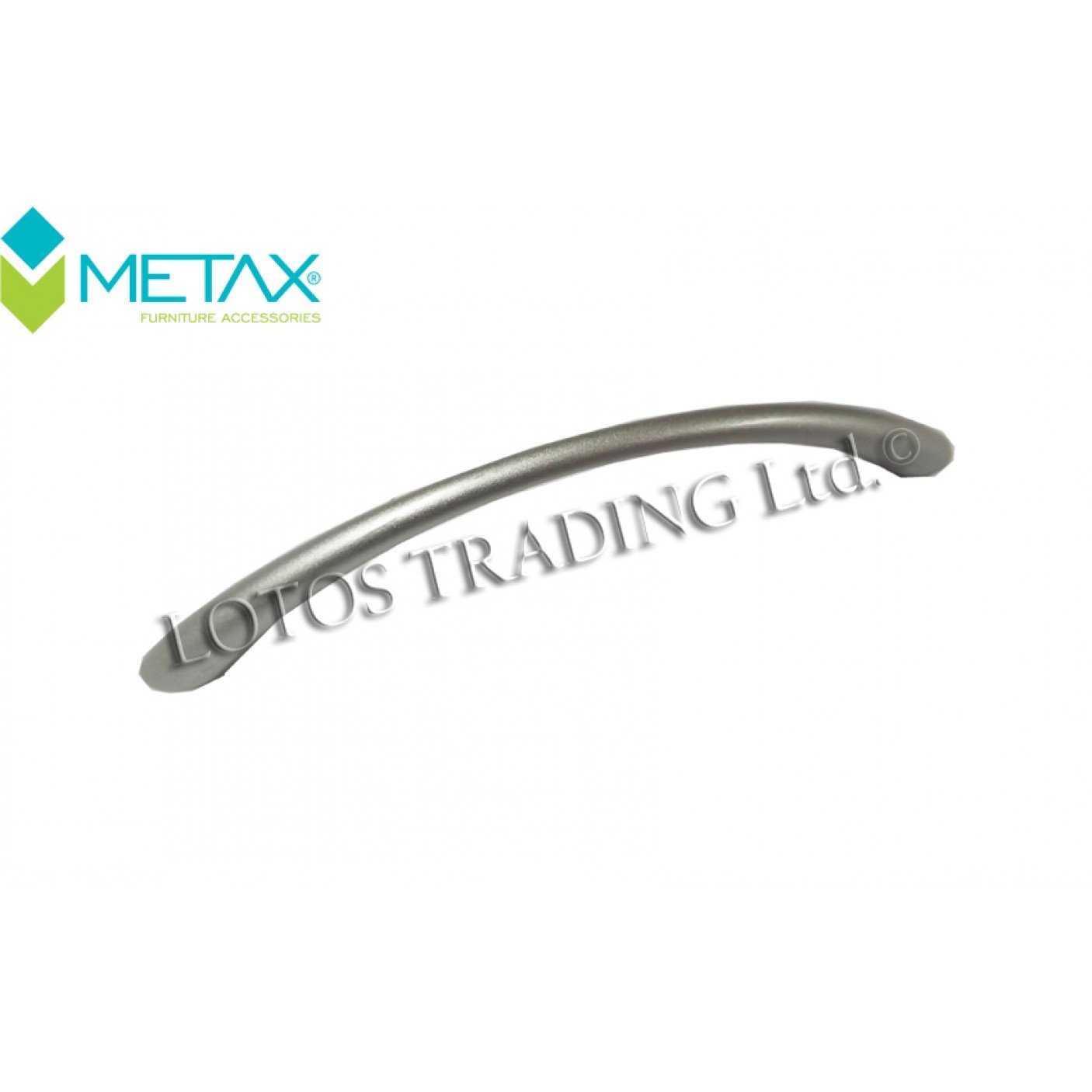 Metal line handle 155 13.155.096.05 - Furniture handles Lotos Tra