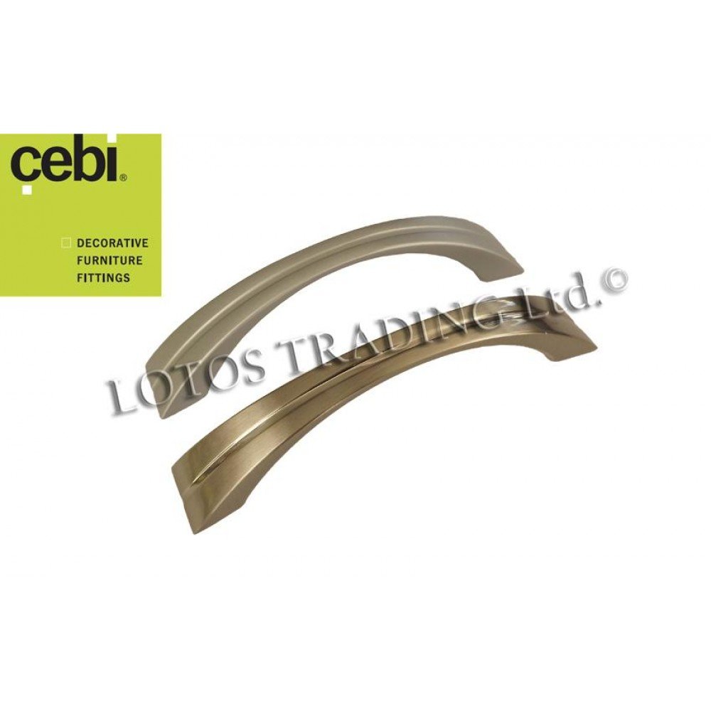 Metal lux handle 179.096 13L.179.096. - Furniture handles Lotos T