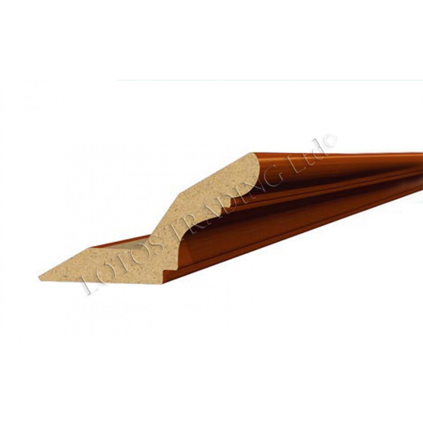 AGT MDF profile - 121 33L.121. - PVC and MDF Mouldings Lotos Trad