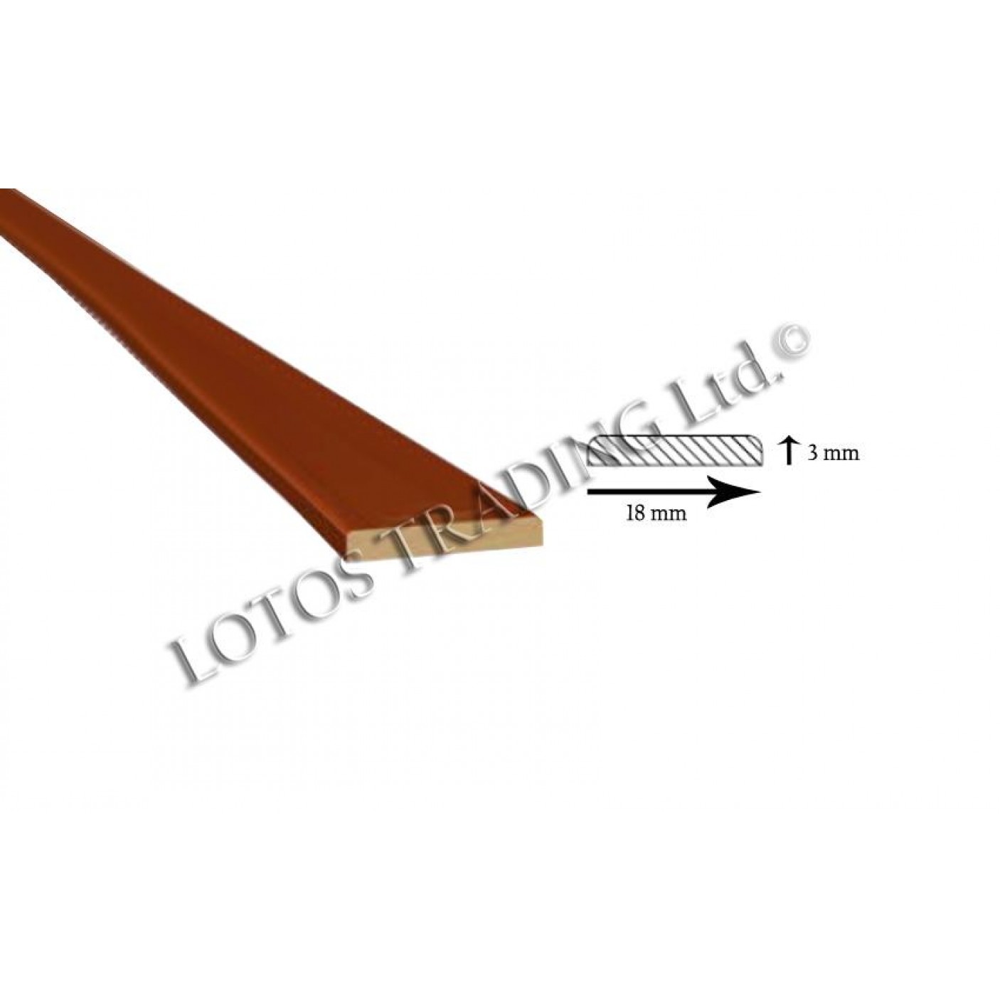 AGT MDF profile - 1115 33L.1115. - PVC and MDF Mouldings Lotos Tr